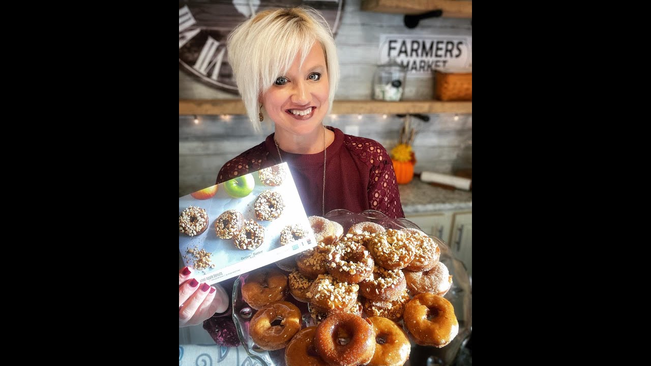 Pampered Chef - Autumn Better Box - Caramel Apple Donuts - YouTube