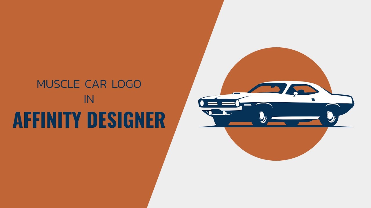 Design a Car Logo From an Image | Affinity Designer - YouTube