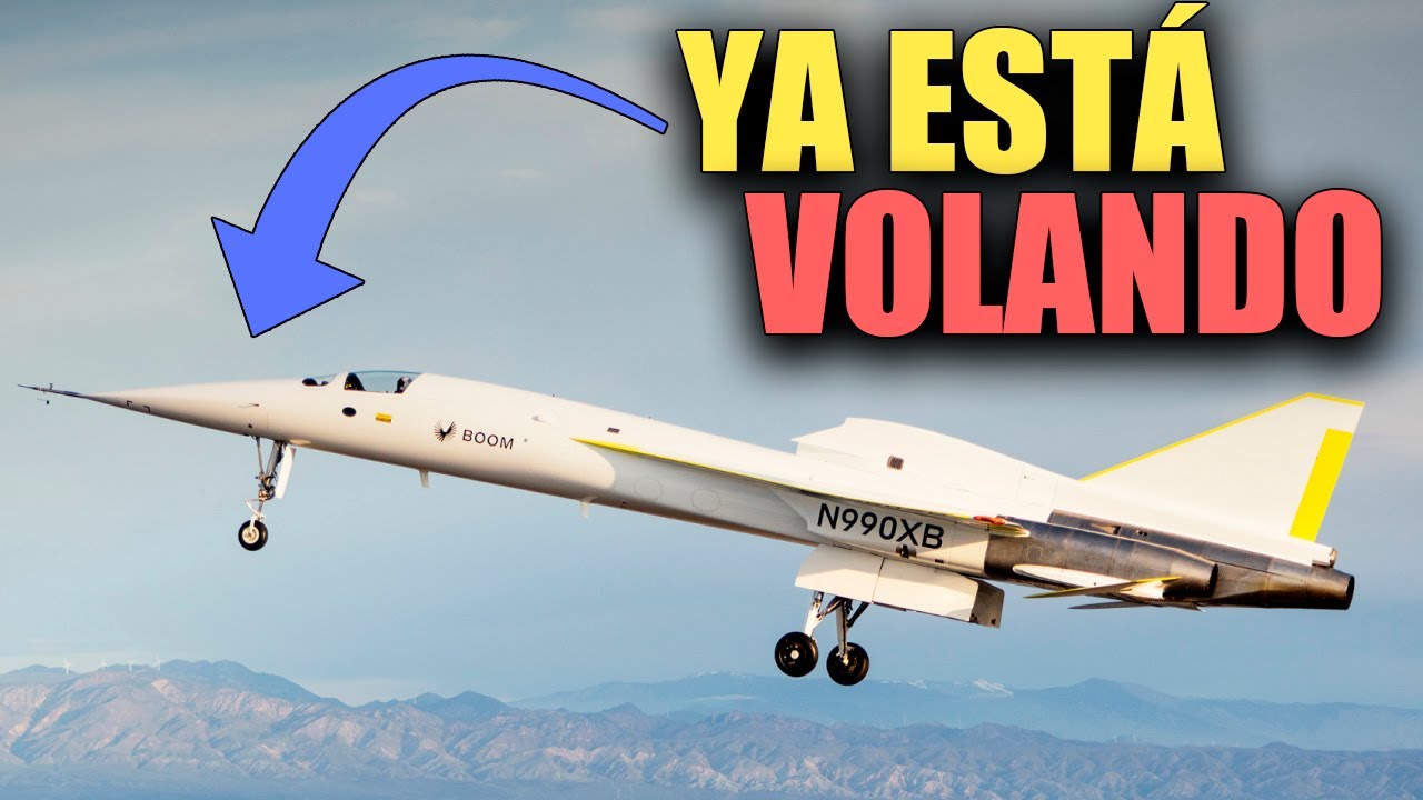 Avión Supersónico de Pasajeros YA en pruebas - YouTube