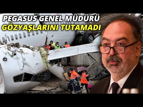 Pegasus CEO'su uçak kazasını anlatırken gözyaşlarını tutamadı