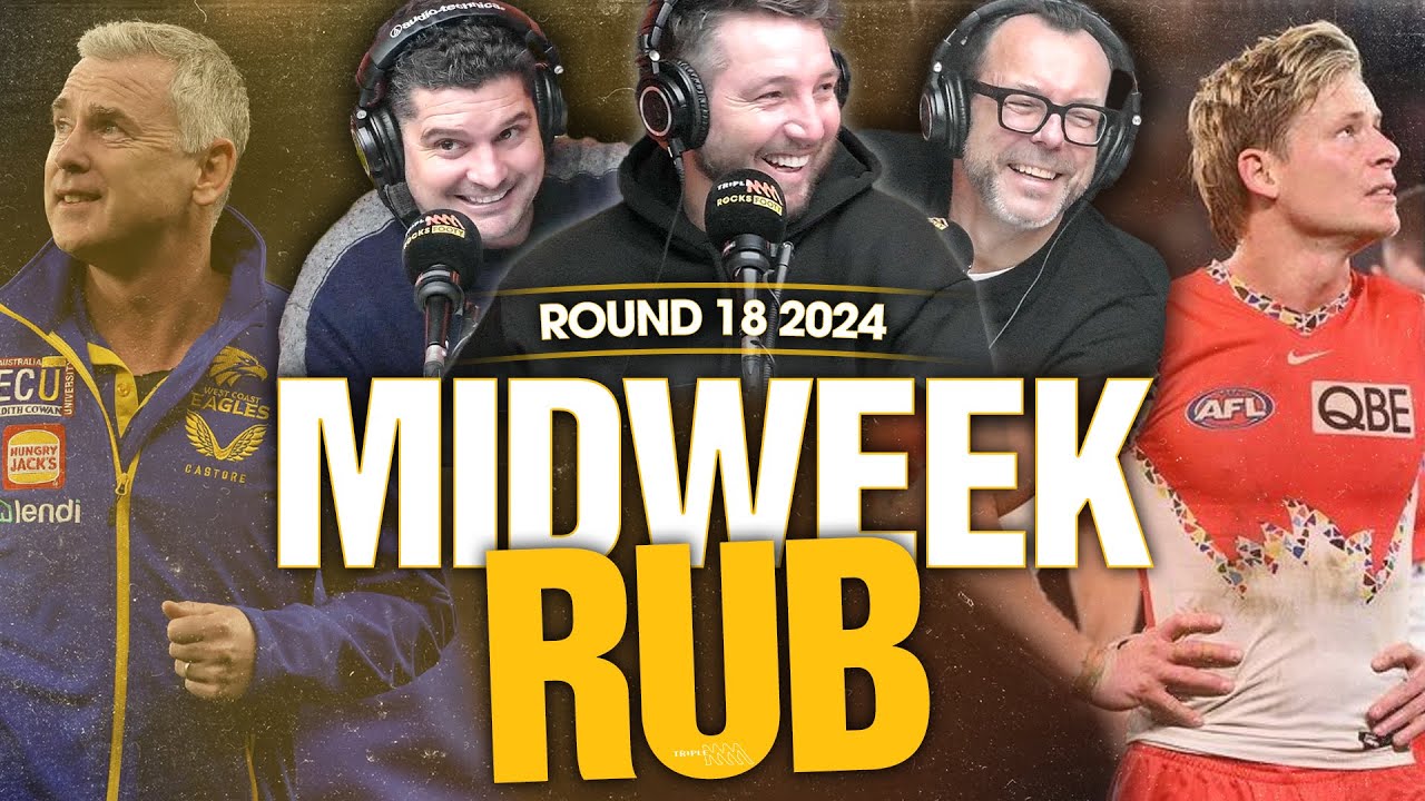 Midweek Rub | Adam Simpson's Replacement, Isaac Heeney's Appeal & Damo Loves North | Triple M ...