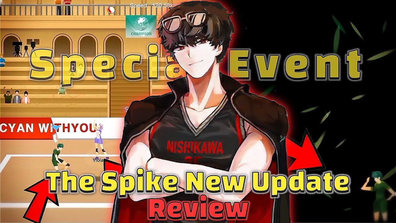 The Spike Volleyball New Update Review !! Special Event Recruiting +S ...