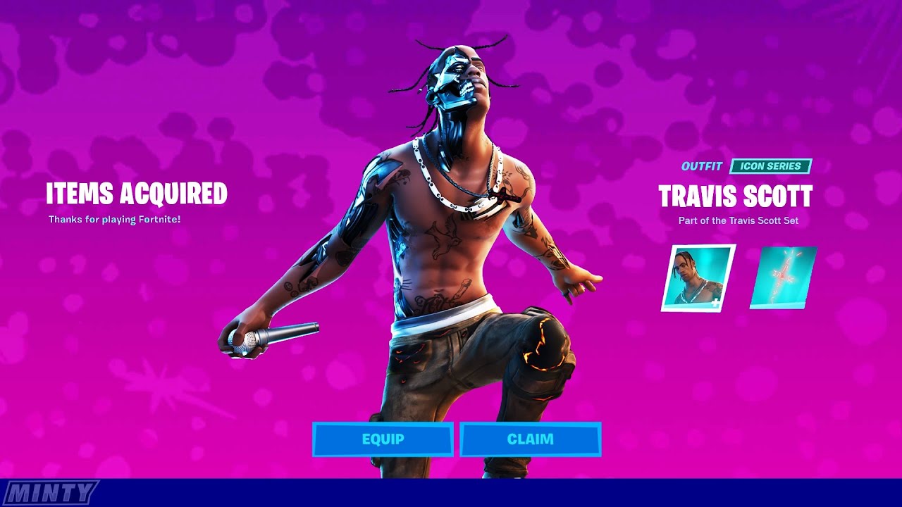 How To Get The TRAVIS SCOTT Skin In Chapter 3 Season 4 For FREE! - YouTube