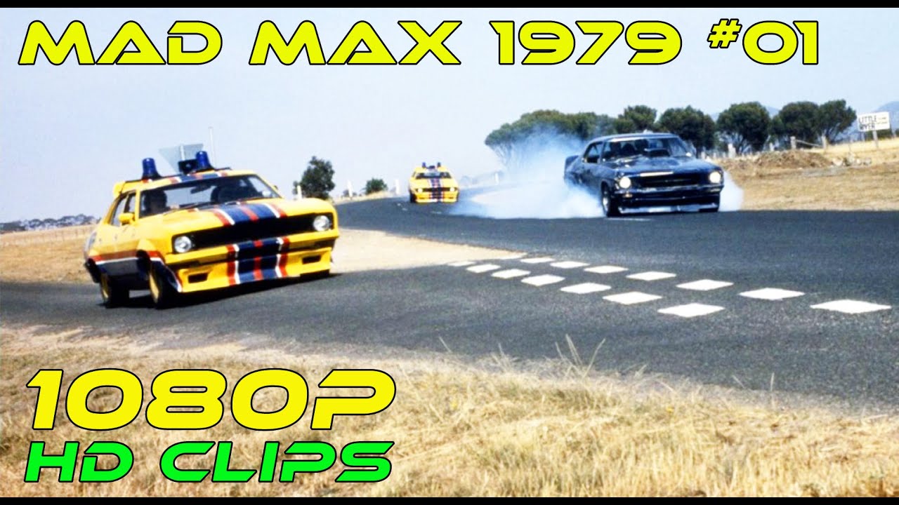Mad Max 1979 CLIPS (1080P HD) | POLICE CONTINUES TO CHASE | MAD MAX ...