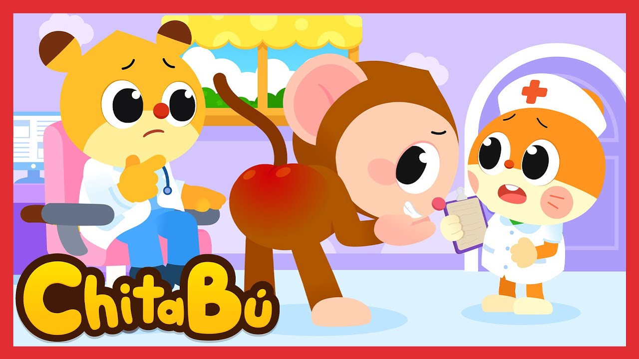 Doctor: Changuito tu Cola es Roja 😅😂🙊 y + Canciones de Animalitos ...