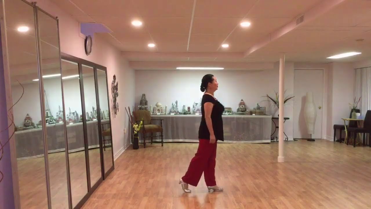 Habibi Line Dance (with teaching) - YouTube