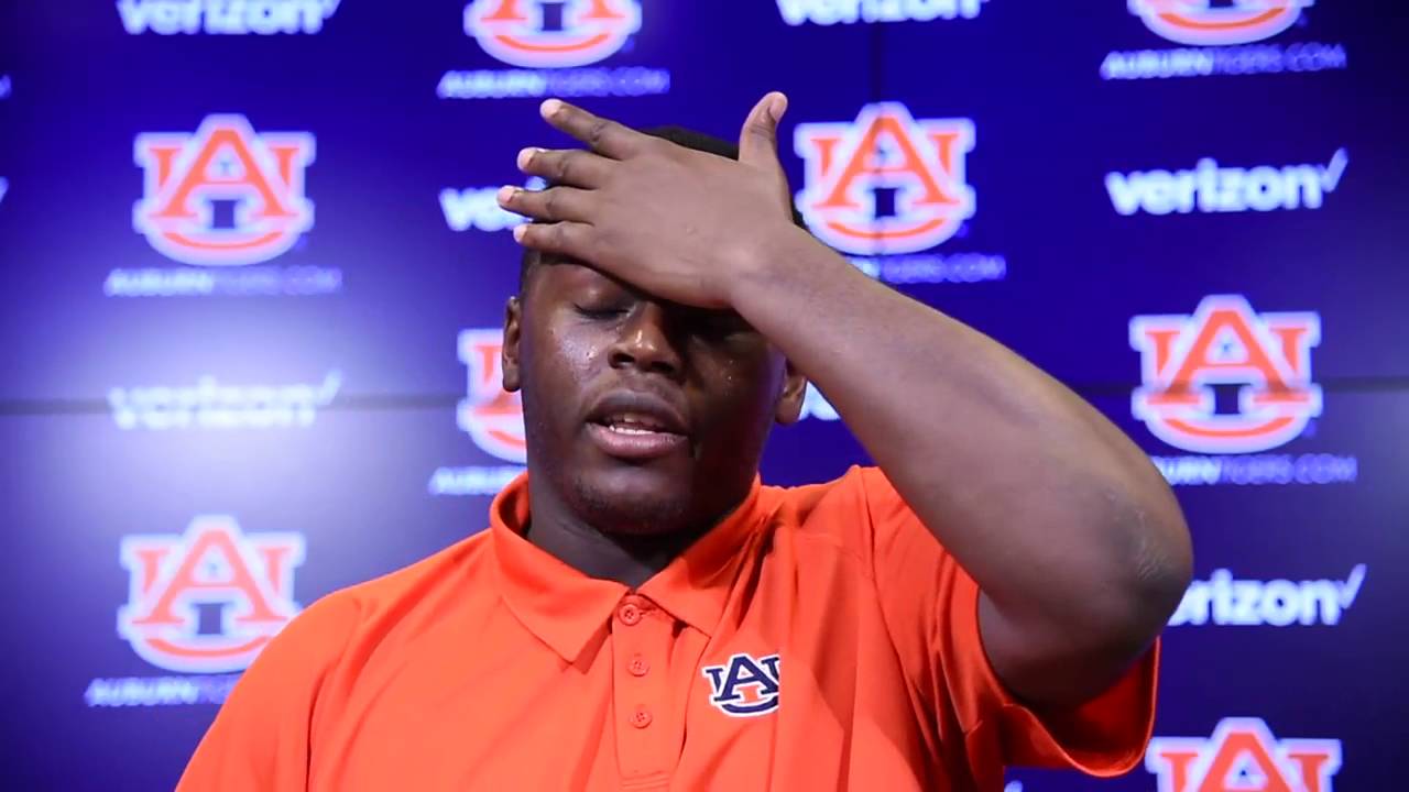 Auburn defensive lineman Dontavius Russell: Aug. 7, 2016 - YouTube