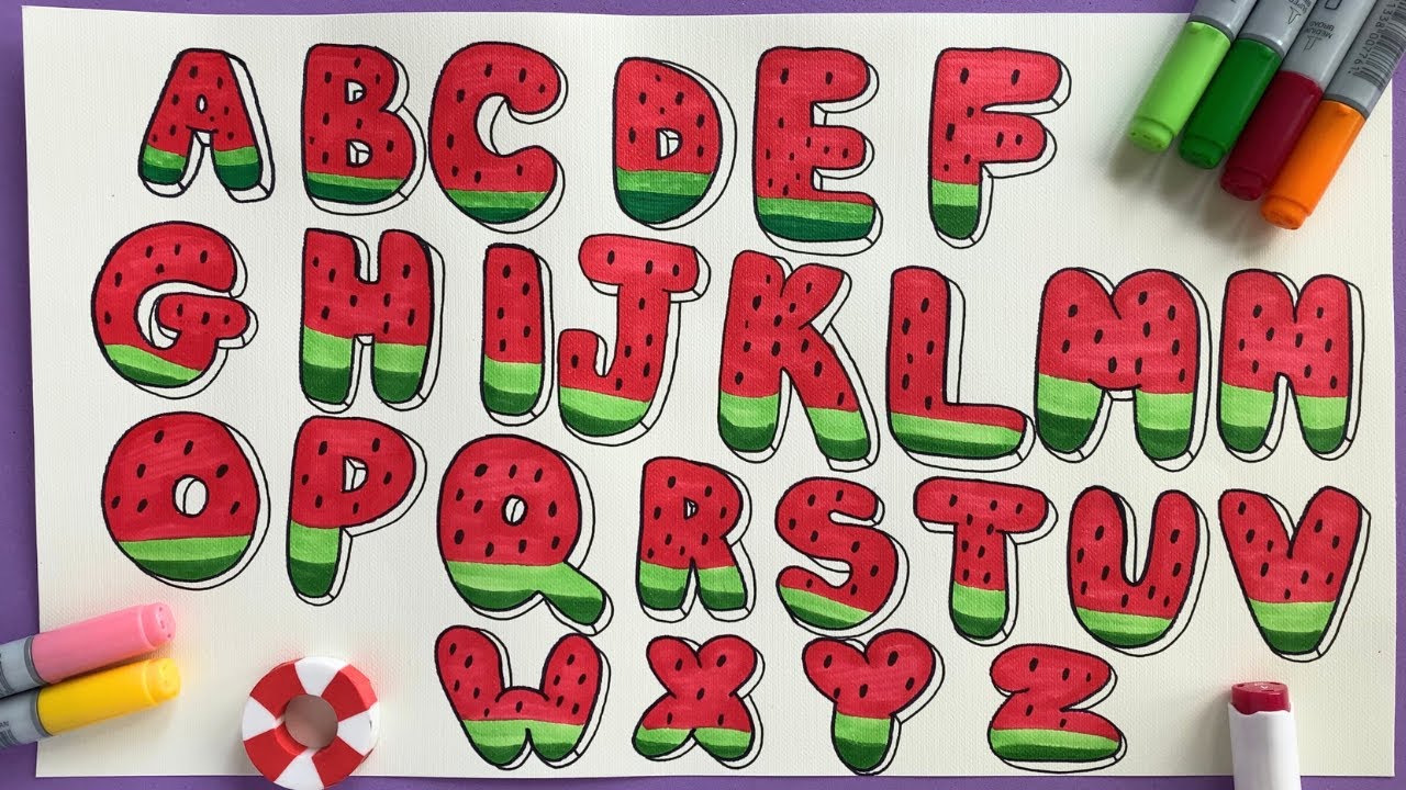 Easy & Cute Handwriting Style For Standout Heading & School Notes ...