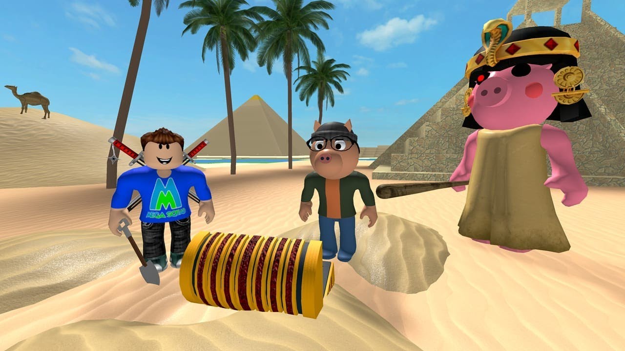 Roblox Piggy Mystery Build Off - Mega Squad Game with me - YouTube