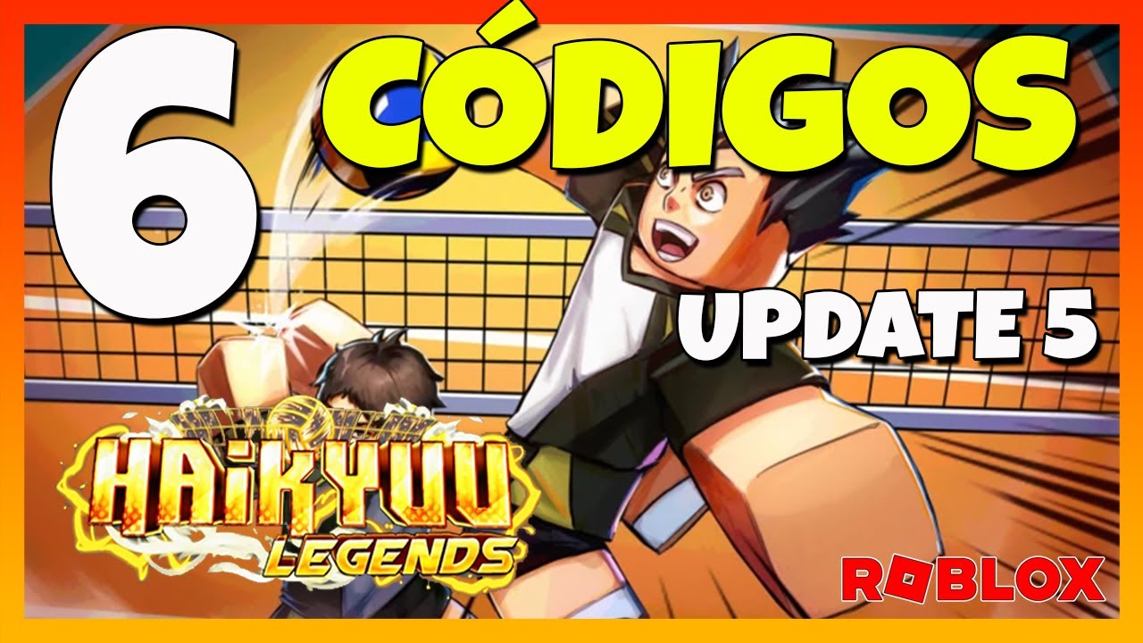5 NUEVOS 6 CÓDIGOS de 🏐 VOLEYBALL LEGENDS 🏐Update 5🏐Códigos de Leyendas de Voleyball 🏐 EMiLiOR ...