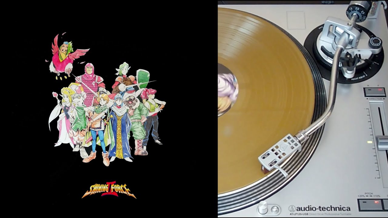 Shining Force I & II - OST vinyl LP face C (Bootleg) - YouTube