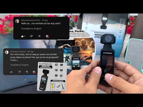 How to Transfer Photos/ Videos from SUPREMO POCKET CAMCORDER to Tablet ...