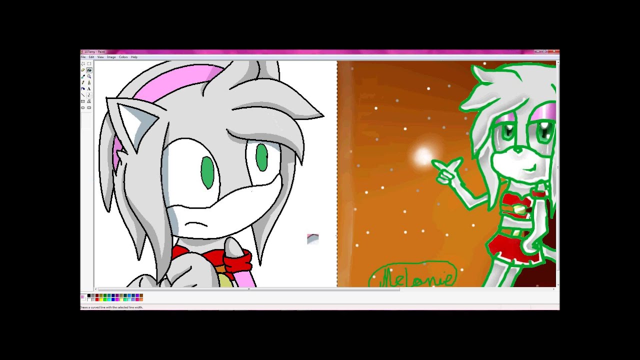 Recoloring Amy to Melanie - YouTube