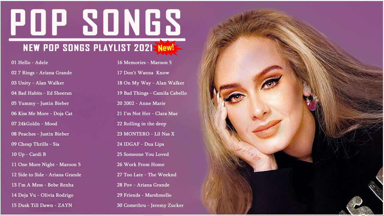 Top BillBoard Hits Song 2021⭐️ Pop Hits 2021⭐️ Top Songs (Vevo Hot This ...