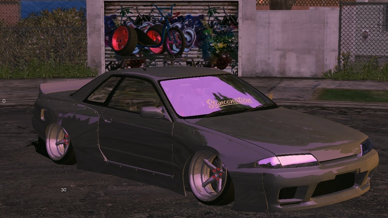 Gta San Nissan Gtr r32 Pandem Stance mod Android Dff Only - YouTube