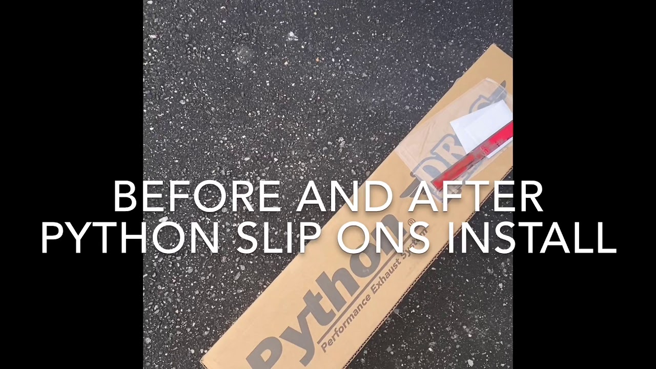 Python 2-1/2″ Slash-Cut Slip-On Muffler - YouTube