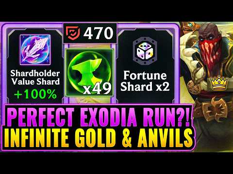 100% Shardblade: Strongest Possible Anvil - 2 Fortune Shard God Run | League Arena Gameplay