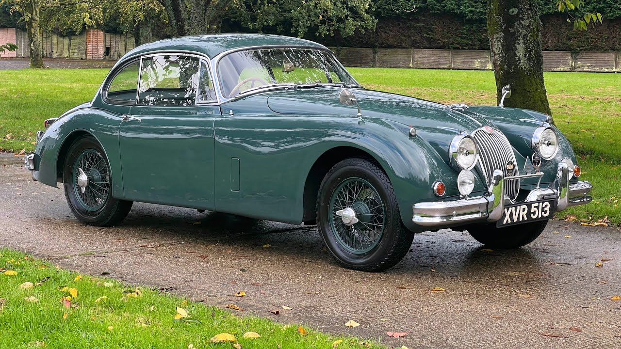 1959 Jaguar XK150 FHC "FOR SALE" - YouTube
