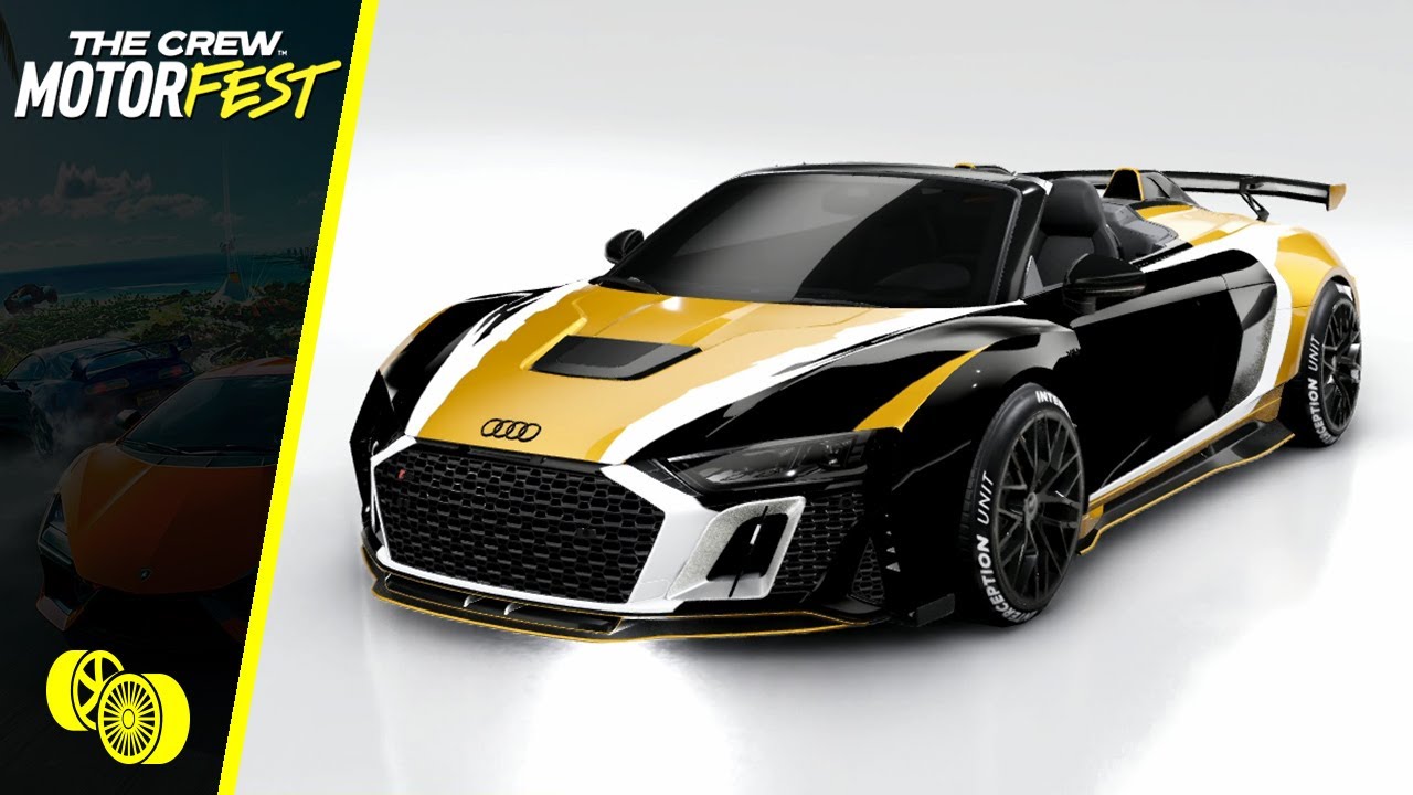 The Crew Motorfest - Customization: Audi R8 V10 Spyder 2021 - YouTube