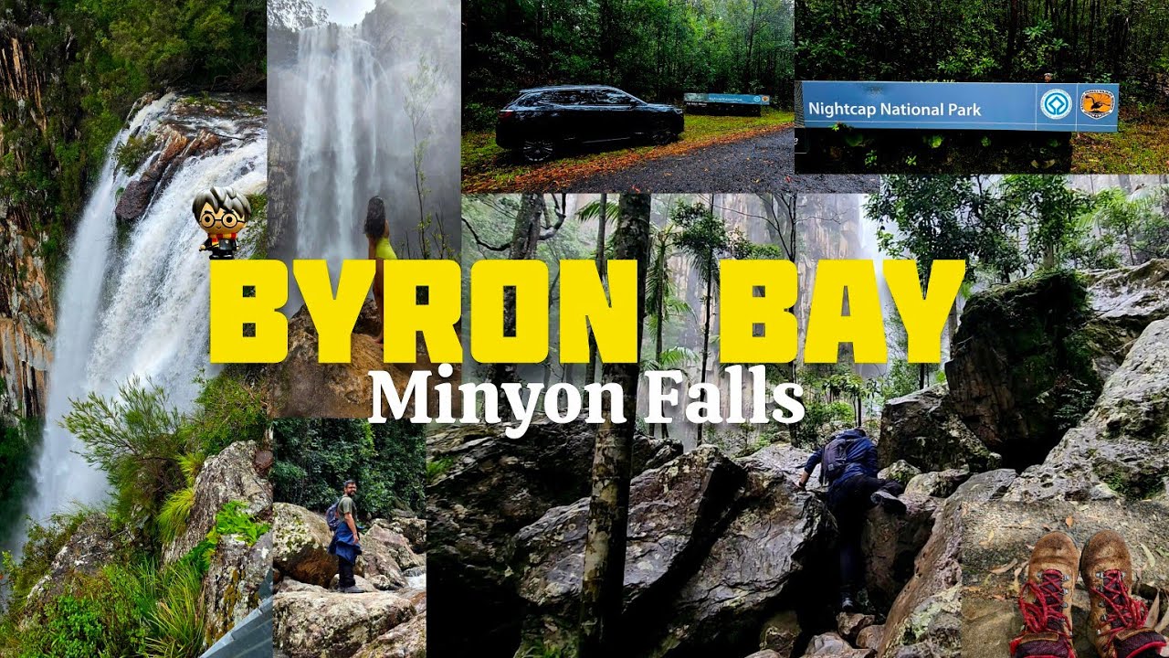 Minyon Falls ☘️ ️ | Byron Bay | 4kms in 4mins | Australia Hike | 4k ...