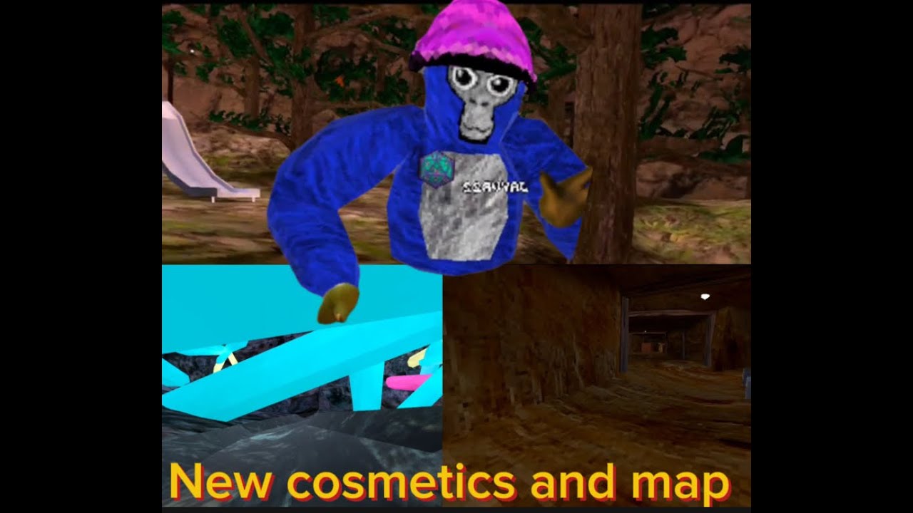 New Gorilla tag update (Revamp) (New cosmetics) - YouTube