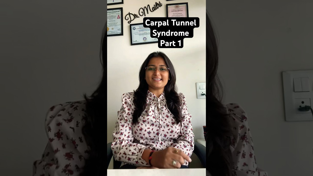 Carpal Tunnel Syndrome Part 1 | CTS | Median Nerve Compression | Physio ...