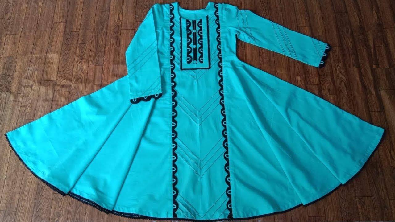 New Style Panel Frock Design Cutting And Stitching || Easy Tips And ...