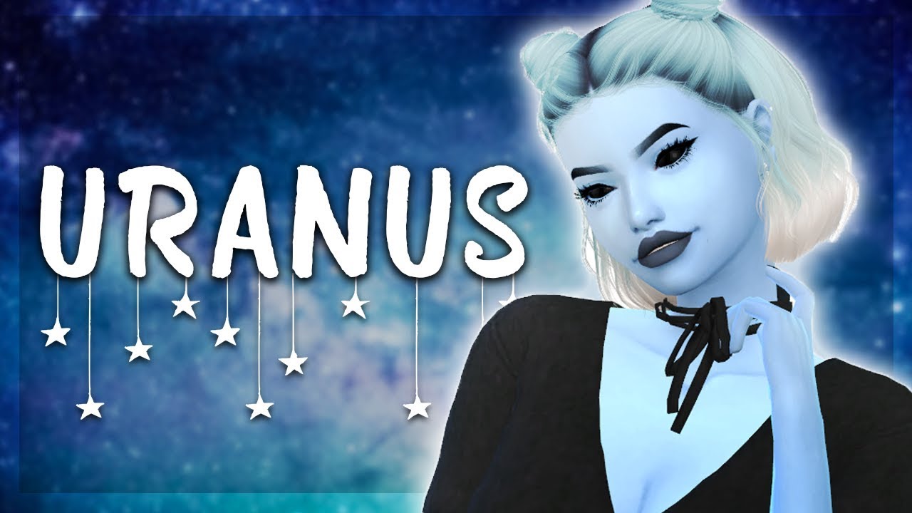 The Sims 4: CAS // Uranus (Planets Group Collab) + Full CC List - YouTube