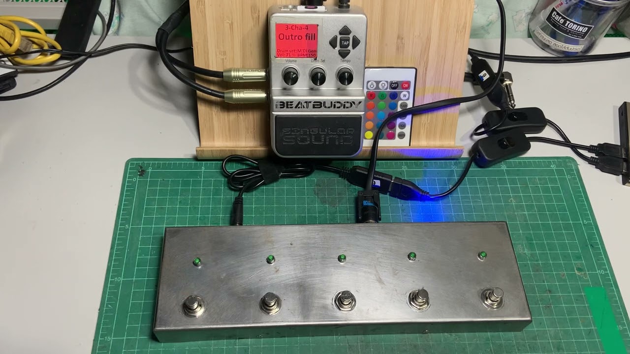 DIY MIDI Foot switch for #BeatBuddy - YouTube