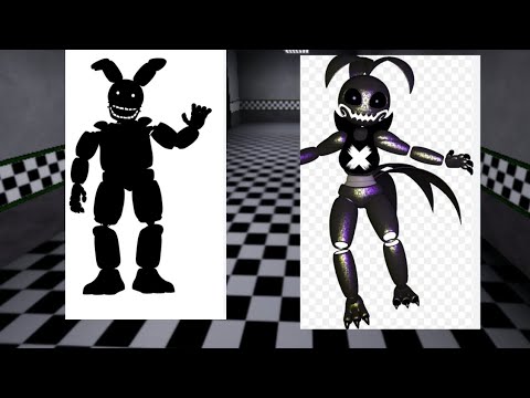 como desbloquear o shadow spring Bonnie a shadow Chica (bug do shadow ...
