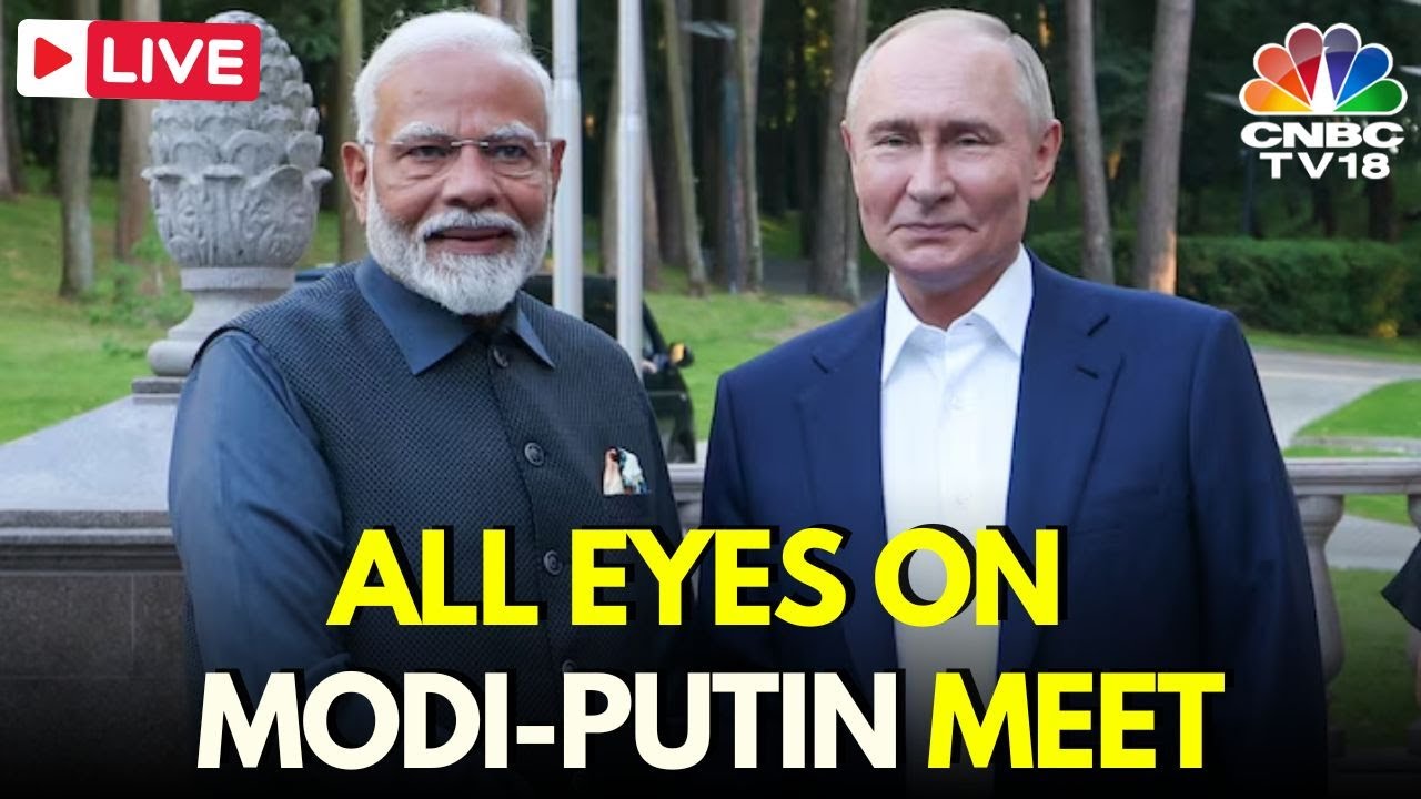 PM Modi LIVE: PM Modi Meets Russian President Vladimir Putin | Modi ...