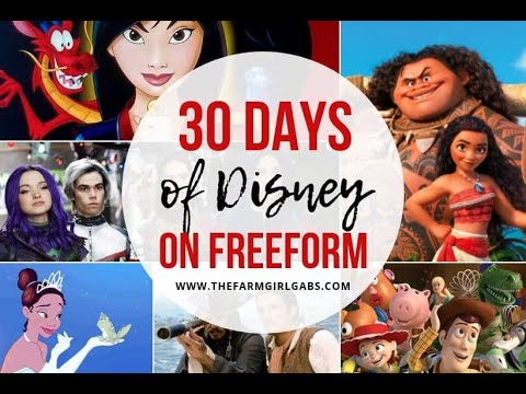 Freeform's 30 Days of Disney Preview - YouTube