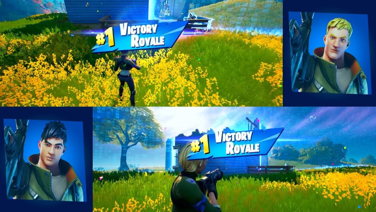 Gamer Couple Wins Fortnite Duo Split-Screen Match! - YouTube