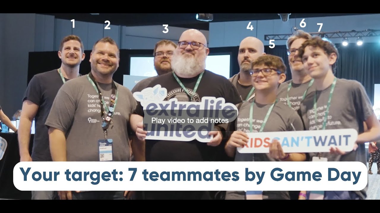 Extra Life Team Captains — We Need YOU - YouTube