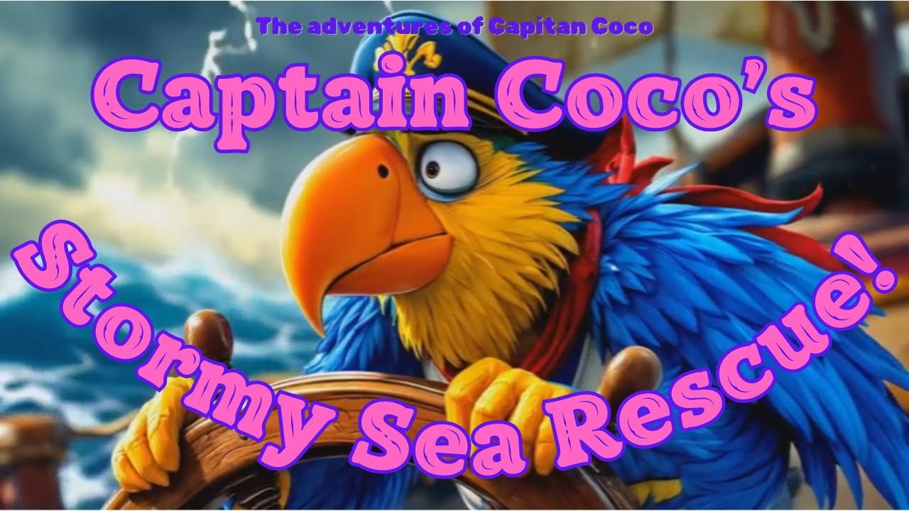 The Stormy Sea Rescue! | A Captain Coco Adventure 🚢🦜 - YouTube