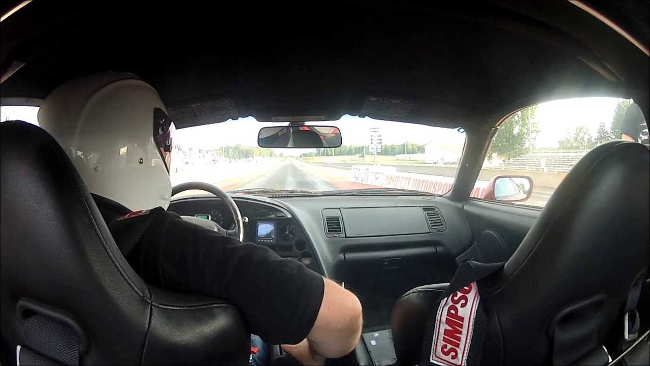 10.15 at 141.64 mph In Car Video Chris Miller Supra - YouTube
