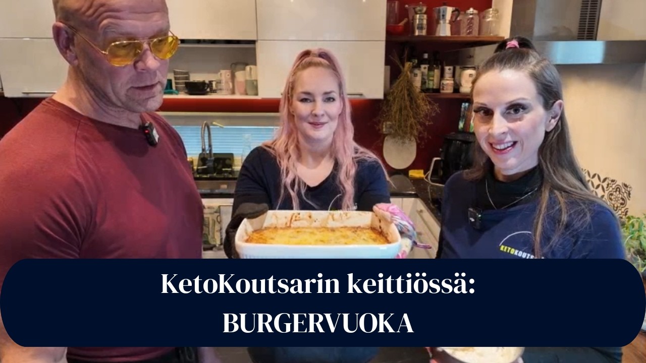 Burgervuokaa KetoKoutsarin keittiössä. Vieraana Sami Sundvik. - YouTube