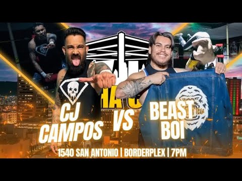 Cj Campos Vs. Beast Boi! | Lucha City (5/5/23) - YouTube