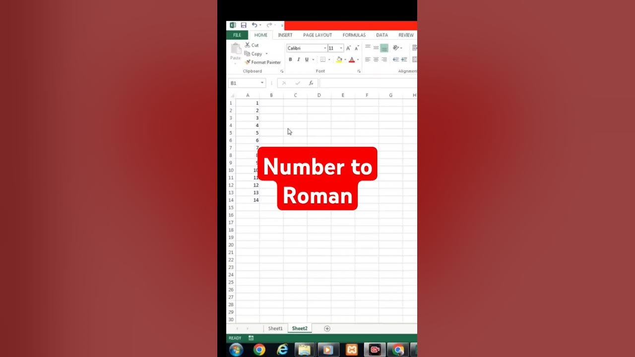 Convert in roman #exceltricks #exceltips #exceltutorial #excelacademy #excelformula #exceltech ...