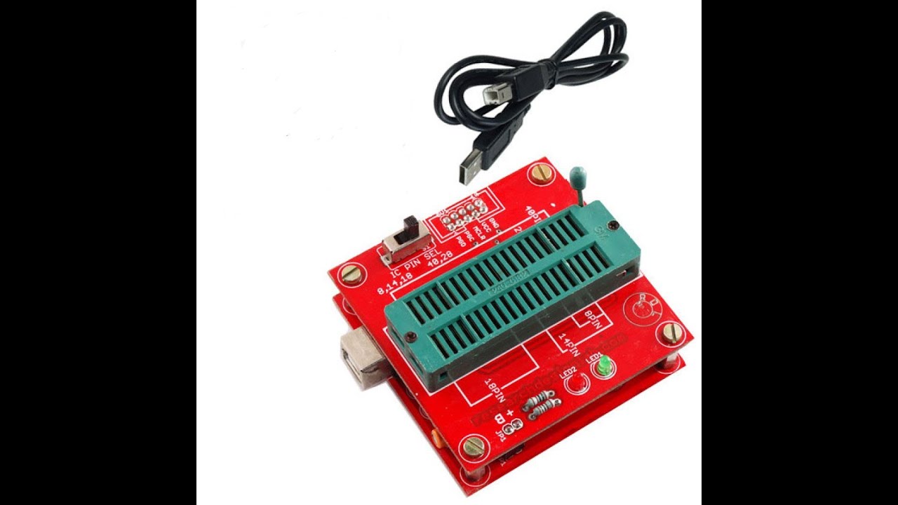 Installation of Pickit2 ICSP for dsPIC30f4011 - YouTube