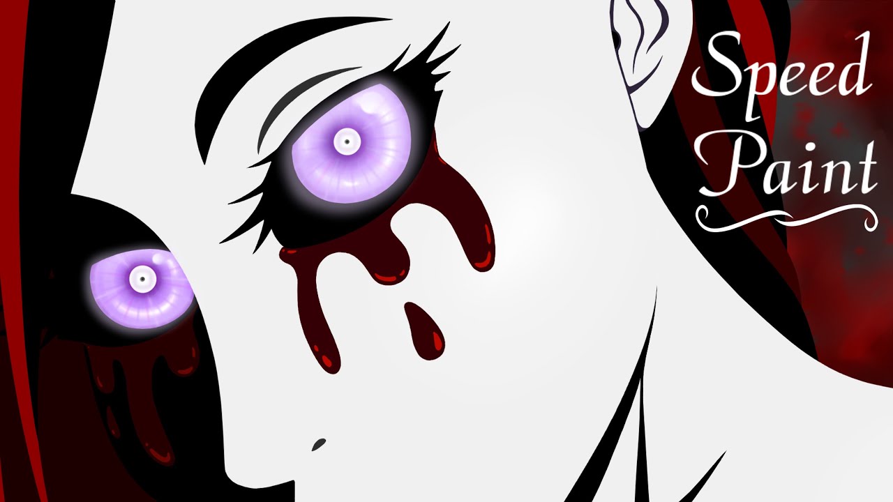 [Speed Paint] Cursed Face | Original Art - YouTube