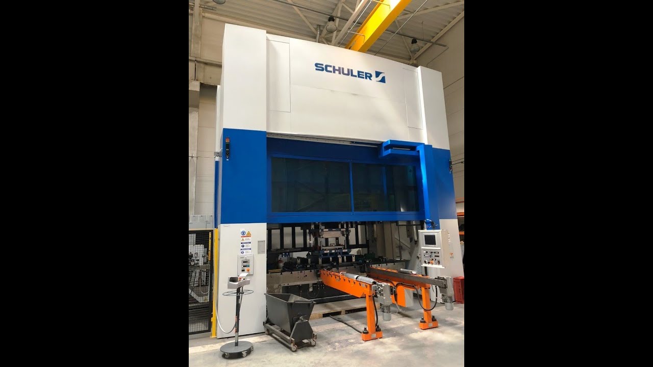 Schuler MSD2-630 Progressive press line - Dabrox.com - YouTube