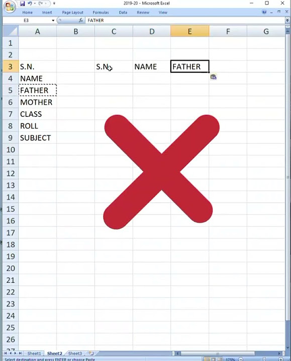 list transport in MS excel/ tricks and tips excel - YouTube