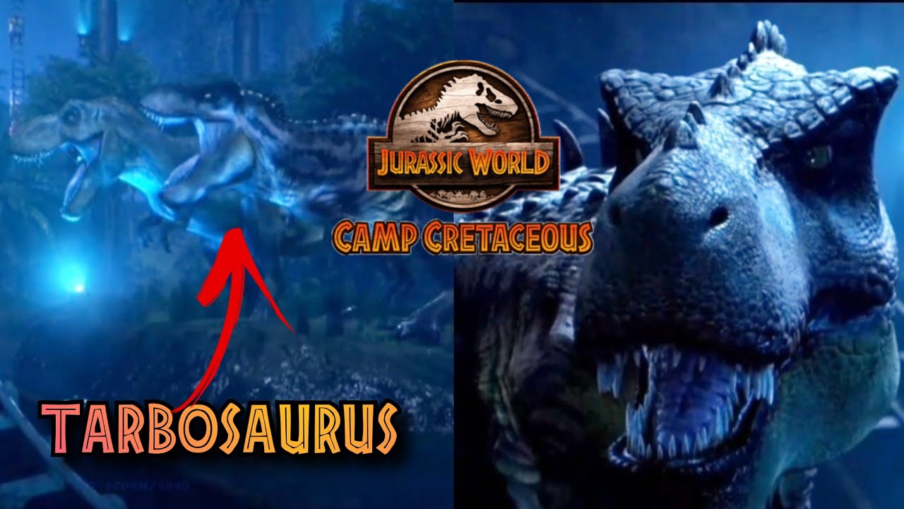 Jurassic World Camp Cretaceous Hidden Adventure Tarbosaurus Vs Roller