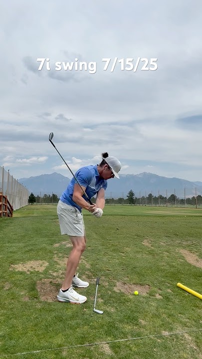 7 iron swing 7/15/2025 #golf #golfswing #golfer #golfyoutube # ...