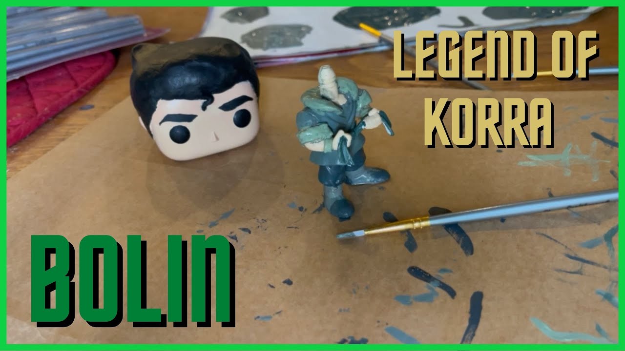 Making A Custom Bolin Funko Pop [Legend of Korra] - YouTube