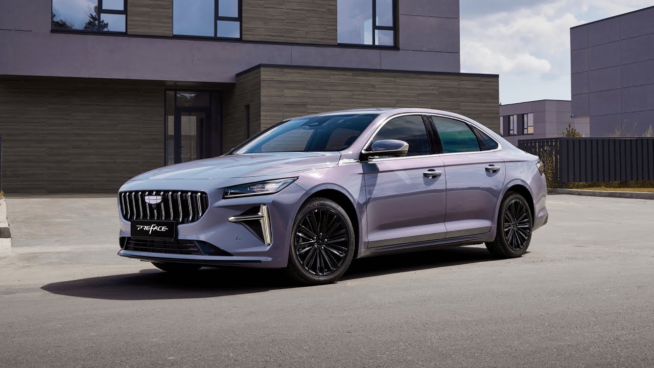 Обзор нового Geely Preface - YouTube