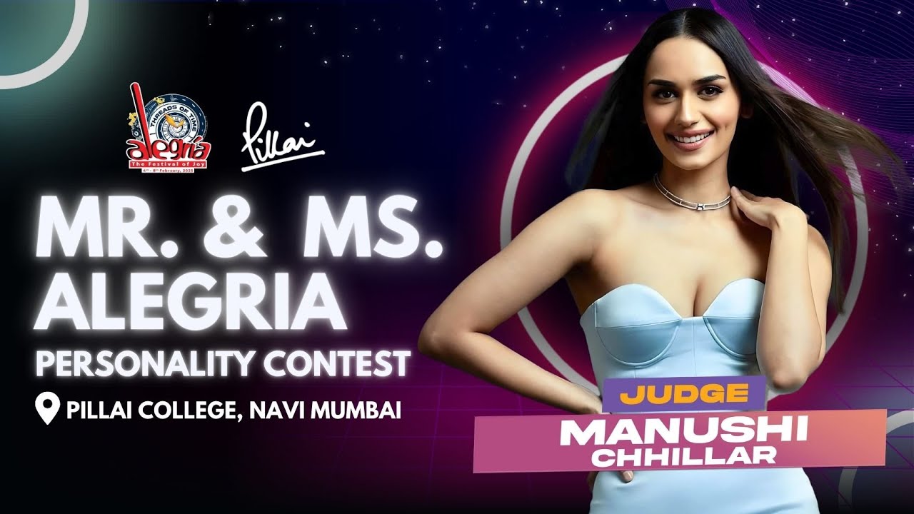 Mr. & Ms. Alegria | Manushi Chhillar | Alegria - Threads of Time | 6th ...