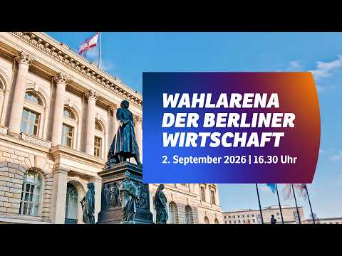 Wahlarena zur Berliner Abgeordnetenhauswahl 2026