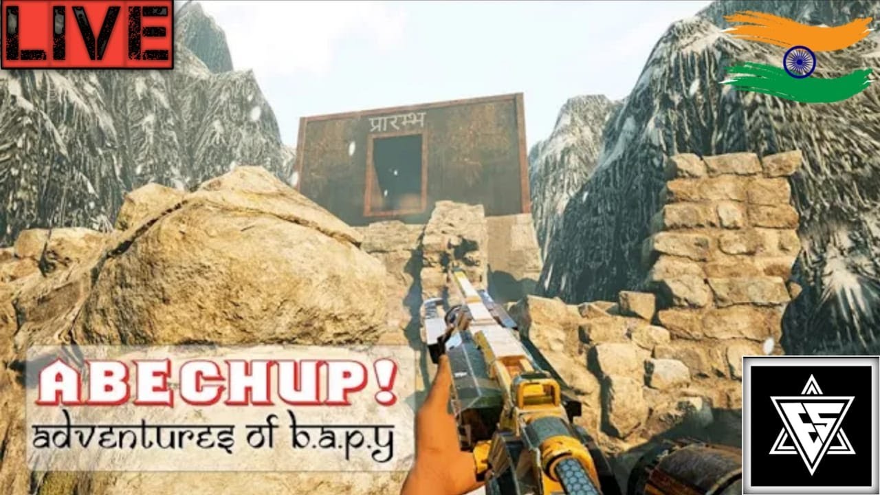 TRYING UNIQUE INDIAN FPM GAME| ABEY CHUP!! | LIVE | - YouTube